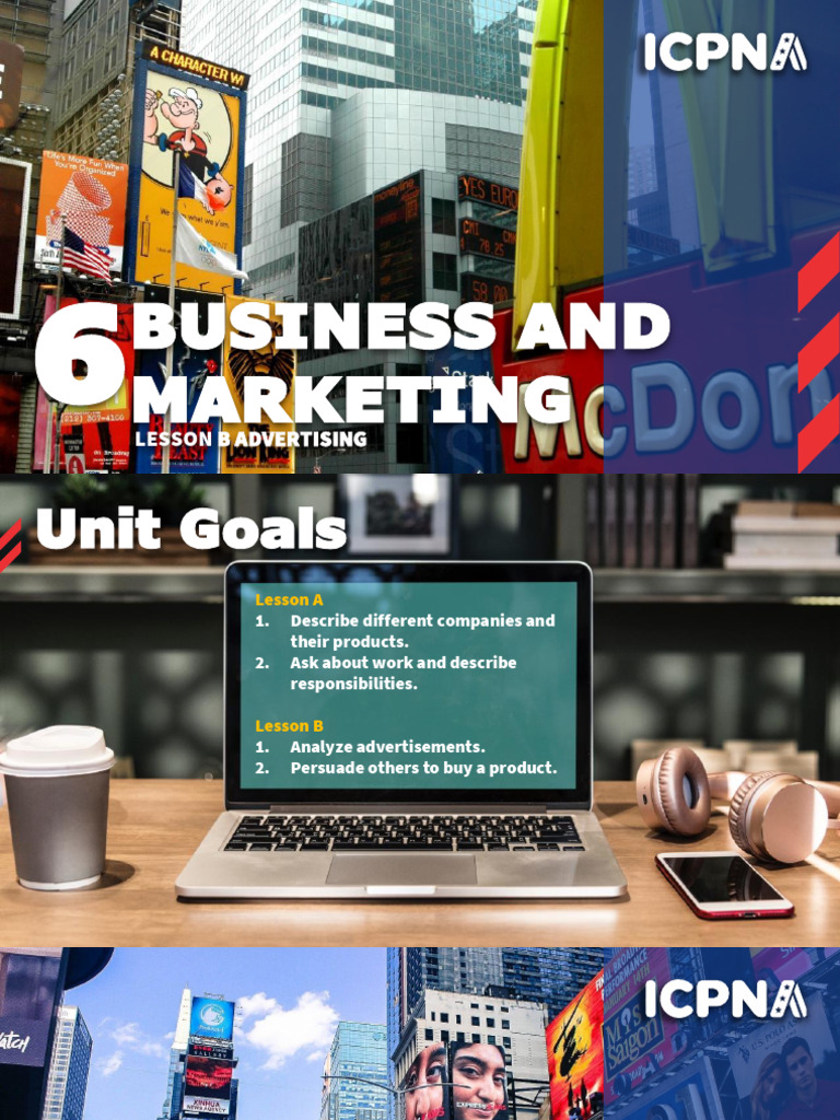Advertising and Marketing Lesson | PDF | Subject (Grammar) | Clause