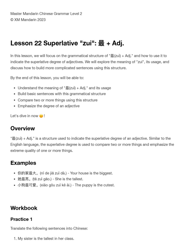 Grammar l2 l22 | PDF