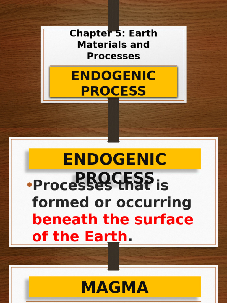 Chapter 5 Endogenic Process | PDF | Magma | Fault (Geology)