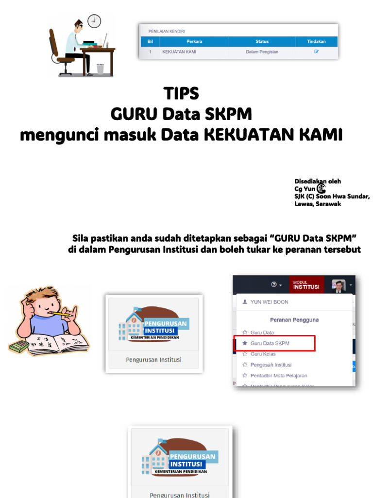 Tips Guru Data SKPM Mengisi Data Kekuatan Kami | PDF