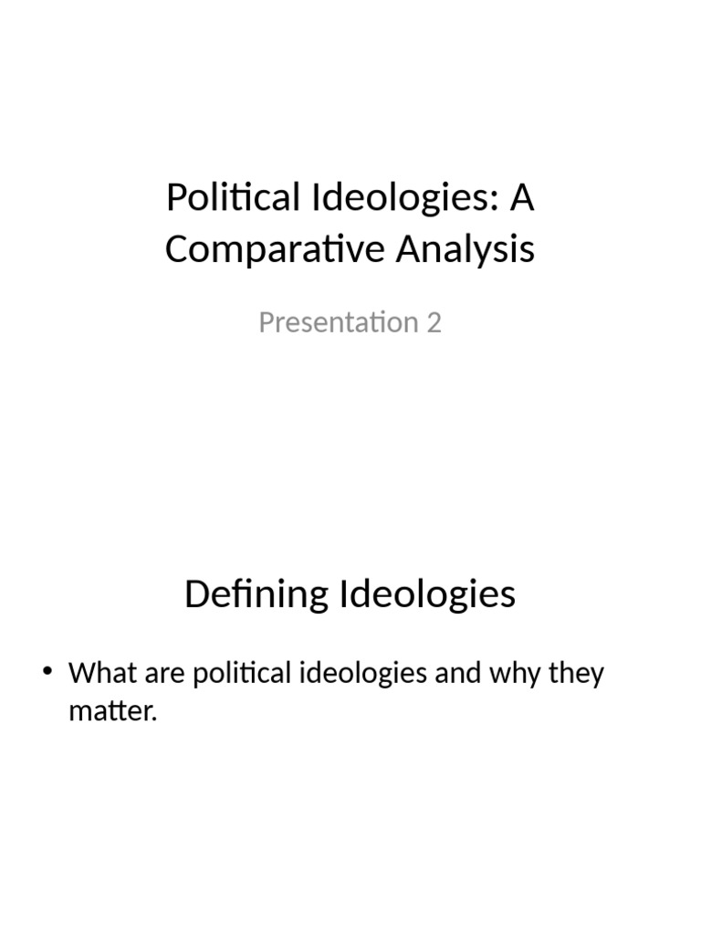 Politics Presentation 2 | PDF