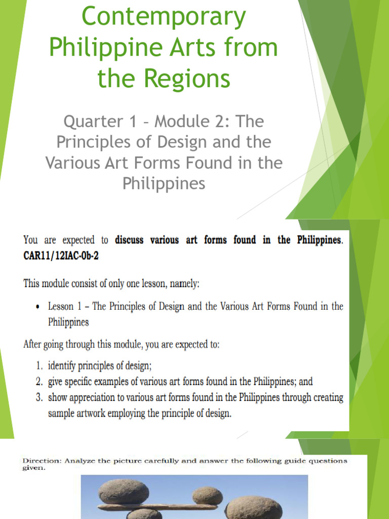 CPAR - WEEK 3 - Principles of Design | PDF