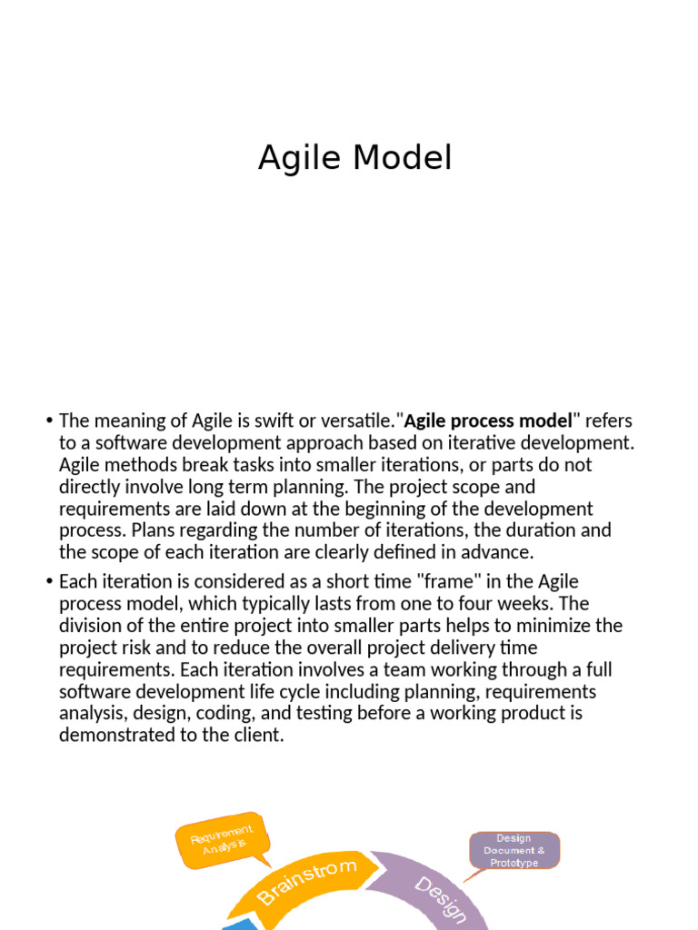 Agile Model | PDF | Agile Software Development | Software Development Process