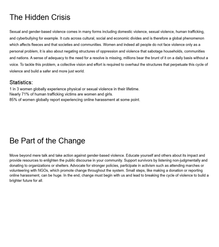 Our Story Content | PDF