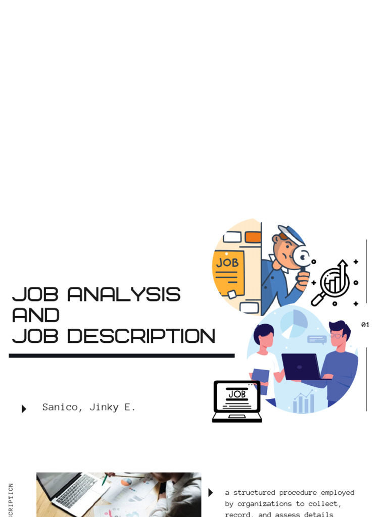 Job Analysis and Job Description Sanico Jinky e | PDF | Human Resource Management | Workplace