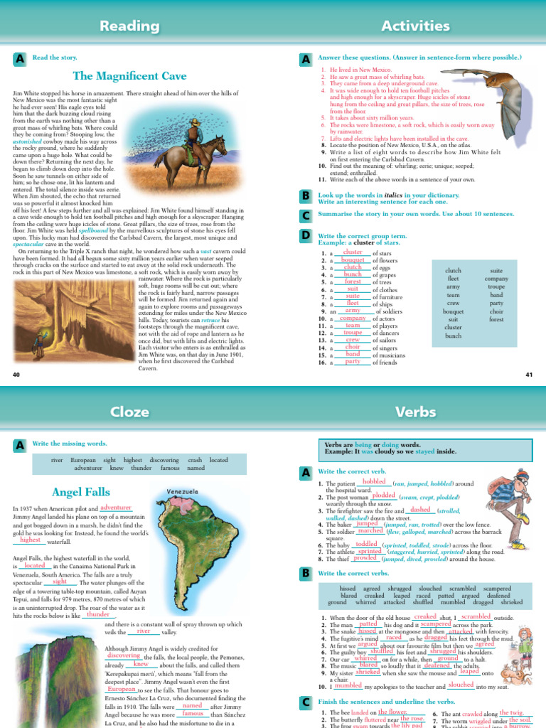 The Magnificent Cave Answers | PDF | Cave