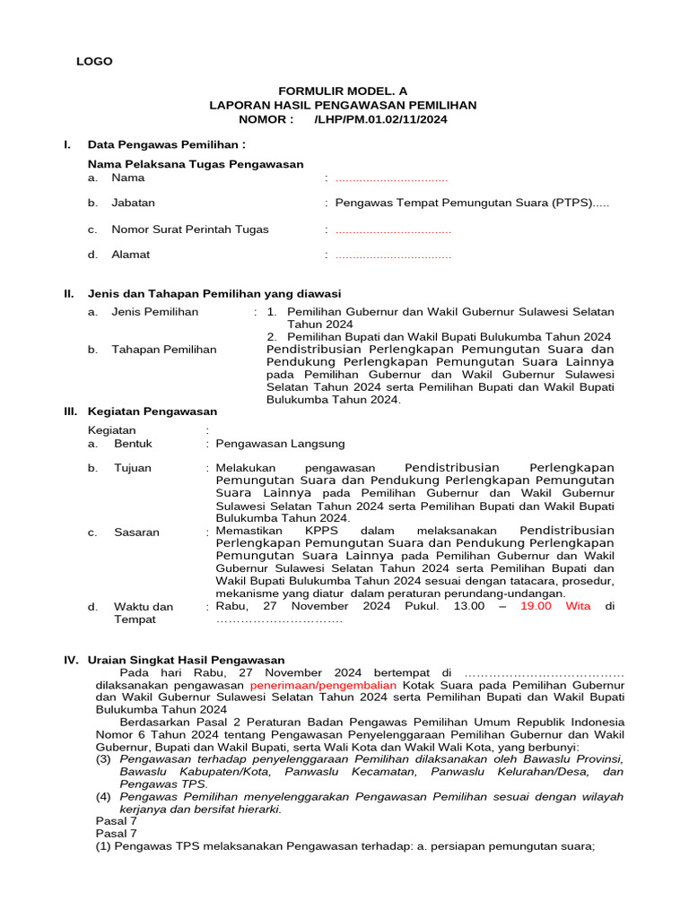 FORMAT FORM A Kotak Datang-Kotak Kembali | PDF