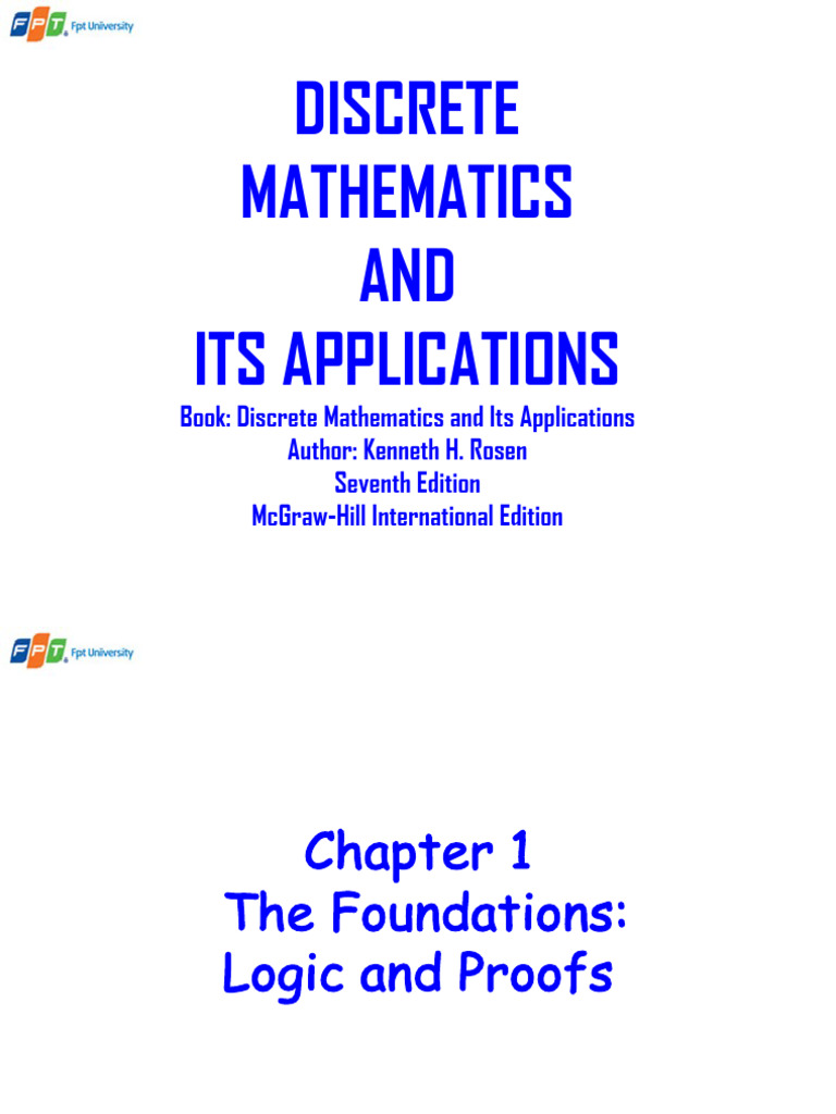 01-Introduction-Chapter01-Propositional Logic | PDF | Logic | First Order Logic