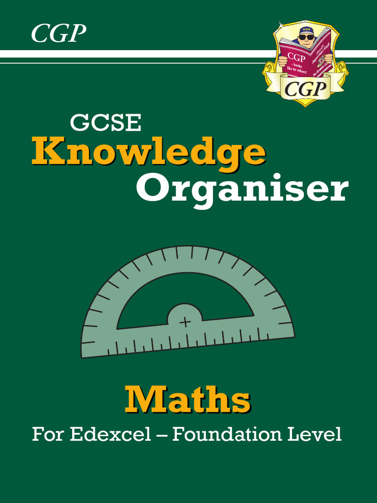 CGP Maths Edexcel Knowledge Organiser - Foundation GCSE-1 | PDF