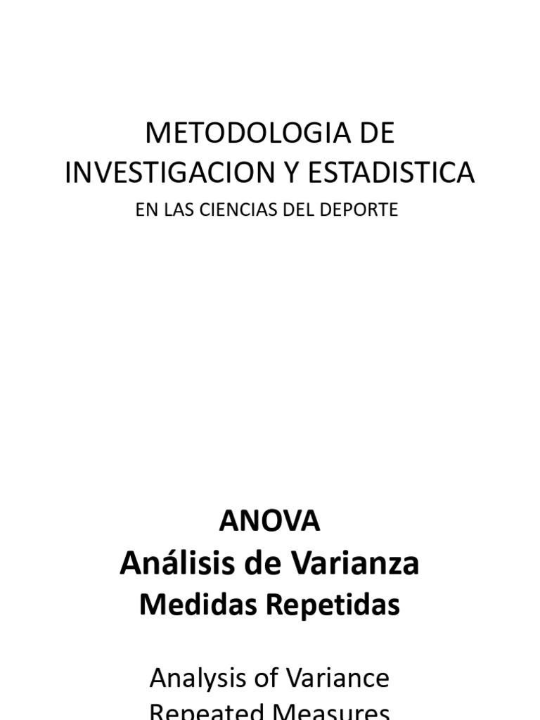 Tema 7 Anova | PDF | Análisis de variación | Análisis de los datos