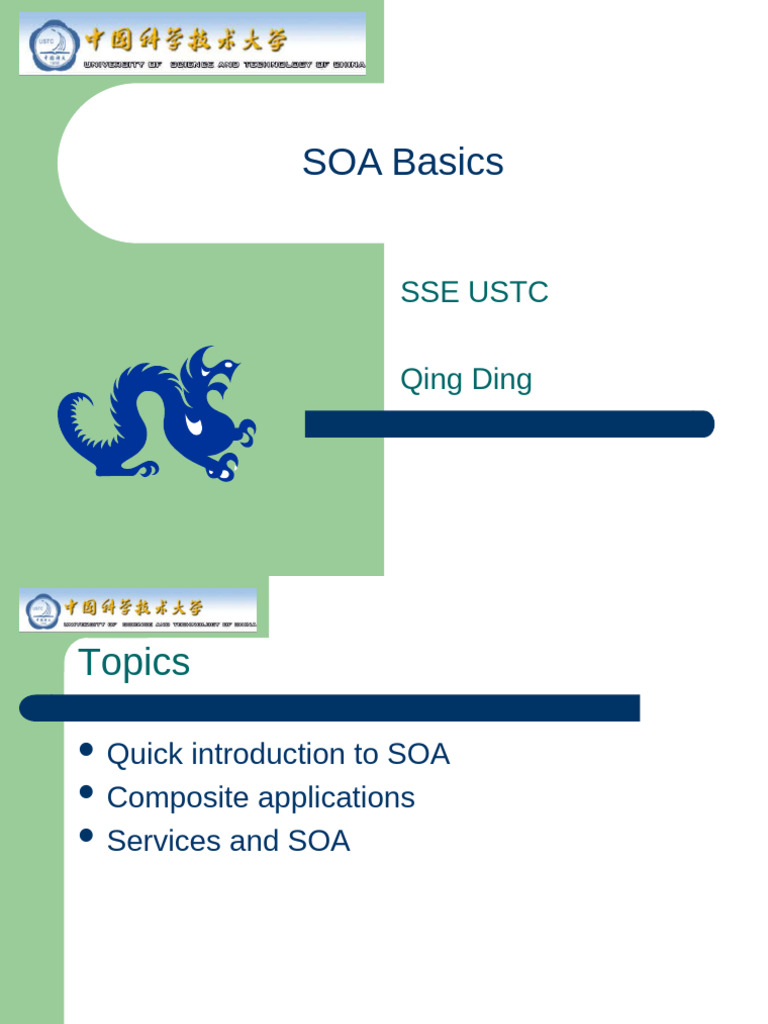 6 - SOA Basics | PDF | Service Oriented Architecture | Information Technology