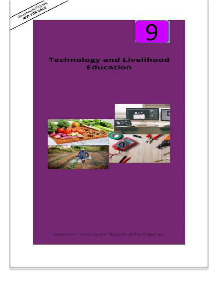 Tle 9 Cookery Quarter 4 Module 1 Lada | PDF | Knife | Kitchen Utensil