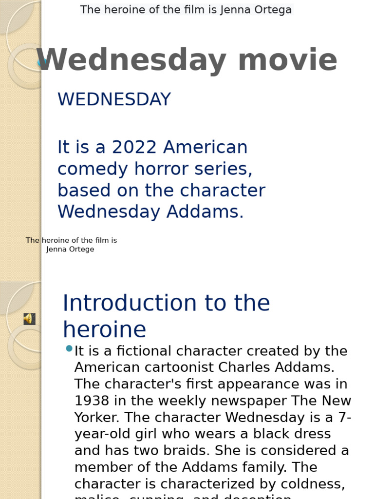 Wednesday Movie | PDF