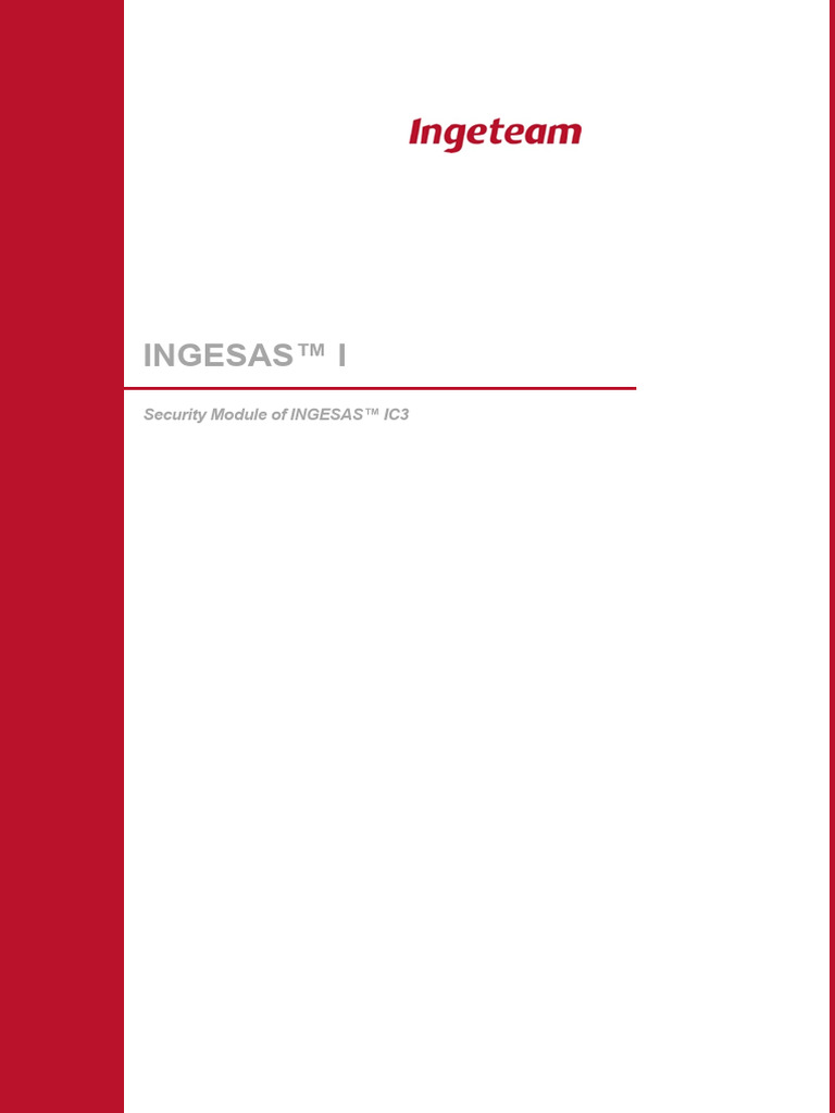 (ZY8567IKL01 Rev. - ) INGESAS IC3 Security Module User Manual | PDF | File Transfer Protocol ...