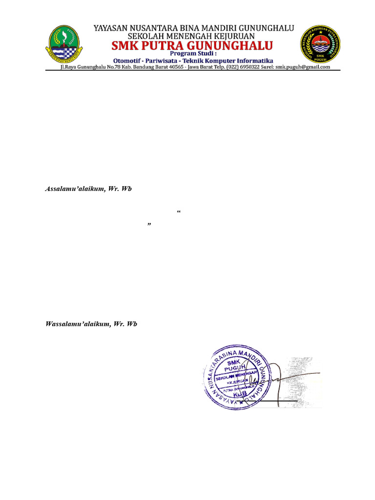 Undangan PKK (CGY) | PDF