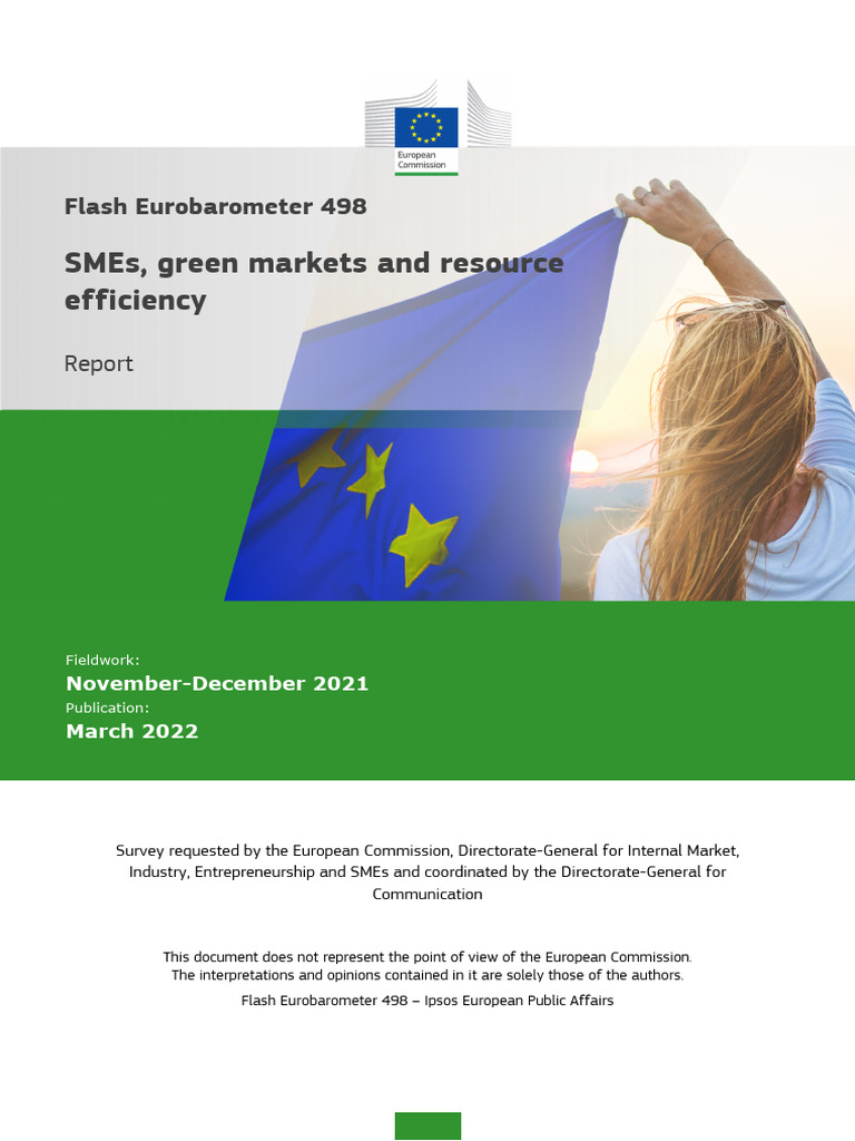 SMEs and Green Markets - 2021 - Eb - FL - 498 - Report - en | PDF ...
