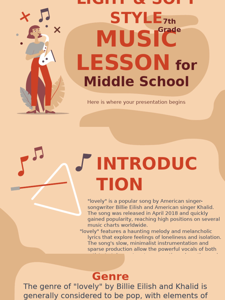 Middle School Music Lesson | PDF