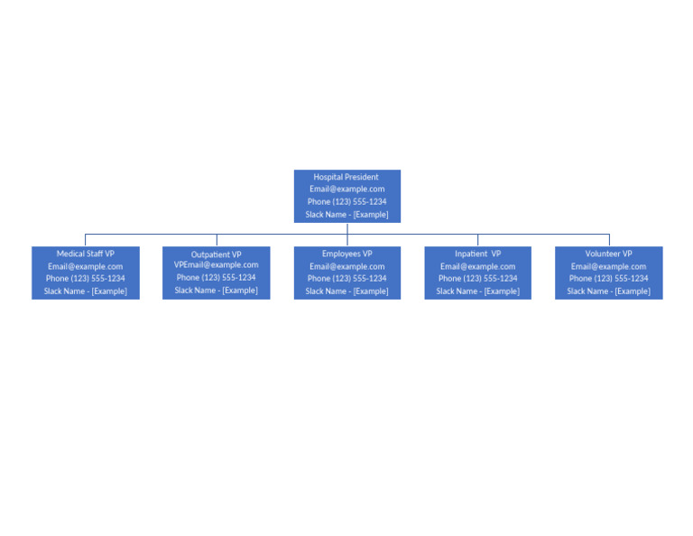Customer Organizational Structure Word Template | PDF