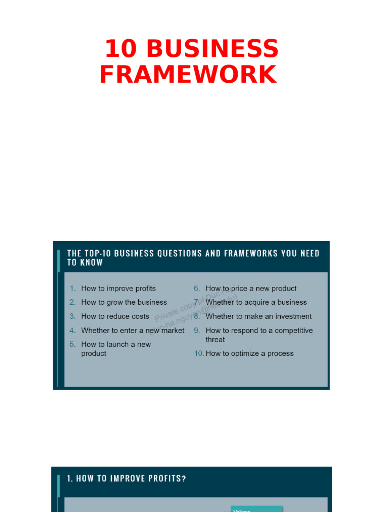 Framework Case | PDF