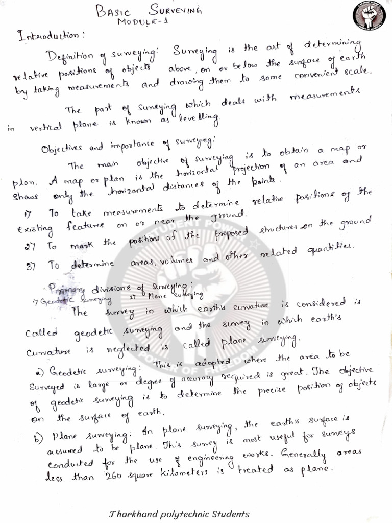 Basic - Surveying | PDF