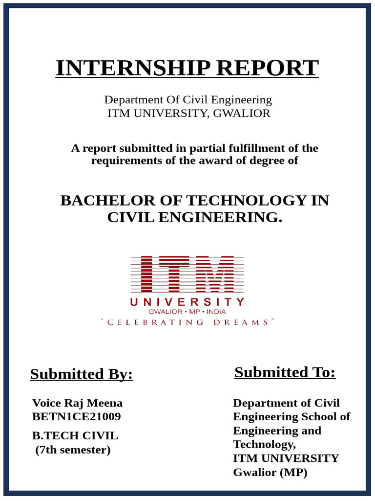 Flyover Bridge Construction Report | PDF | Prestressed Concrete | Concrete