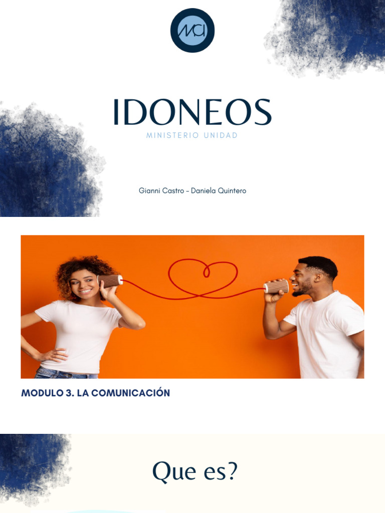 IDONEOS. Módulo 3 | PDF