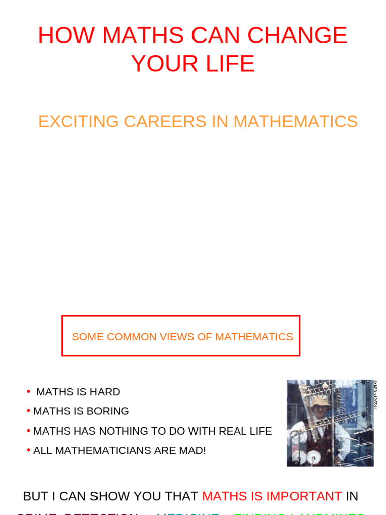 Careers in Math | PDF | Mathematics | Science