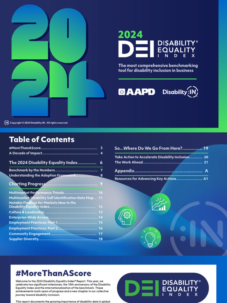 2024+Disability+Equality+Index+Report Final+508 | PDF | Economies ...