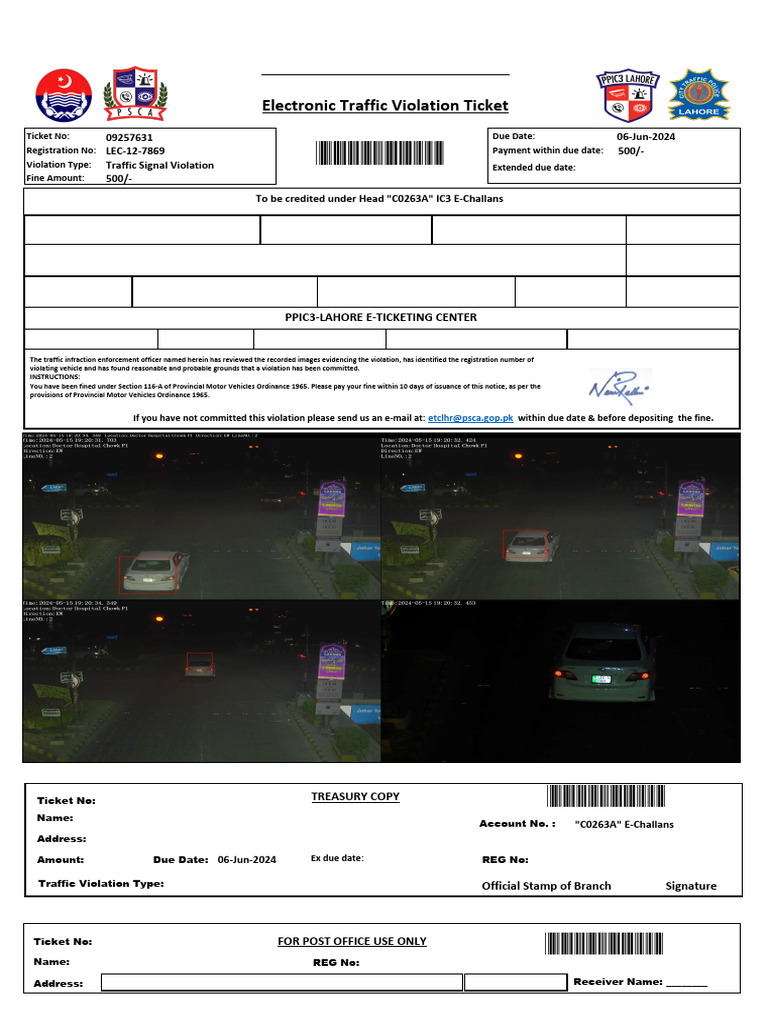 Lec 12 7869 | PDF | Traffic Ticket | Vehicles