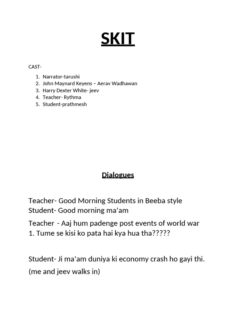 SKIT | PDF | Trade | International Business