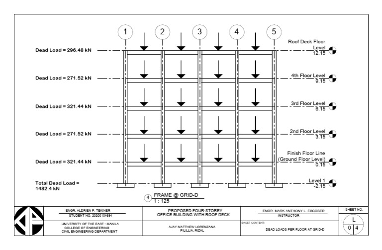 Computation of Dead Loads Page 16 | PDF | Civil Engineering ...