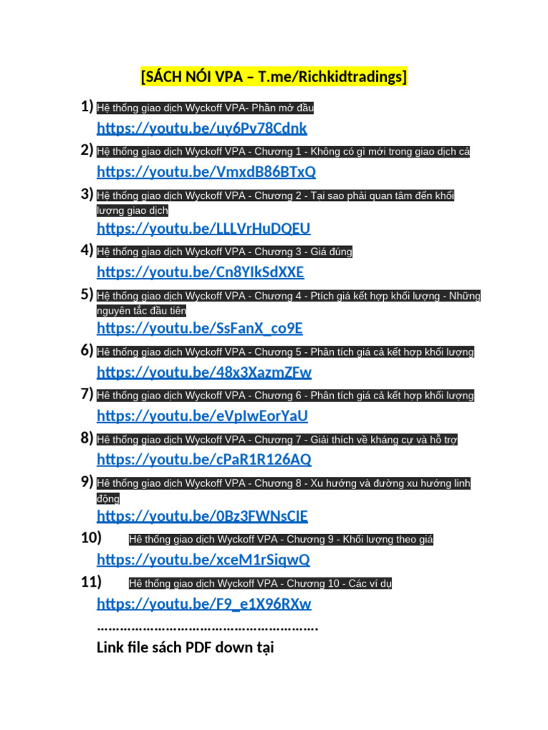 Sách Nói VPA | PDF