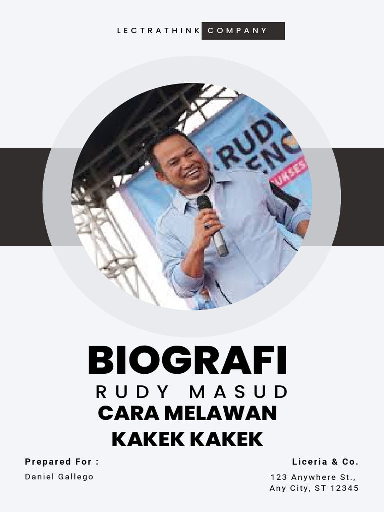 Biografi Rudy Masud Fakultas Bahasa Agronomi Pangan | PDF