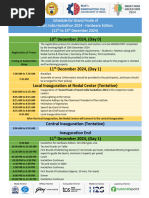 Sih Internal Hackathon 2025 Timeline | PDF