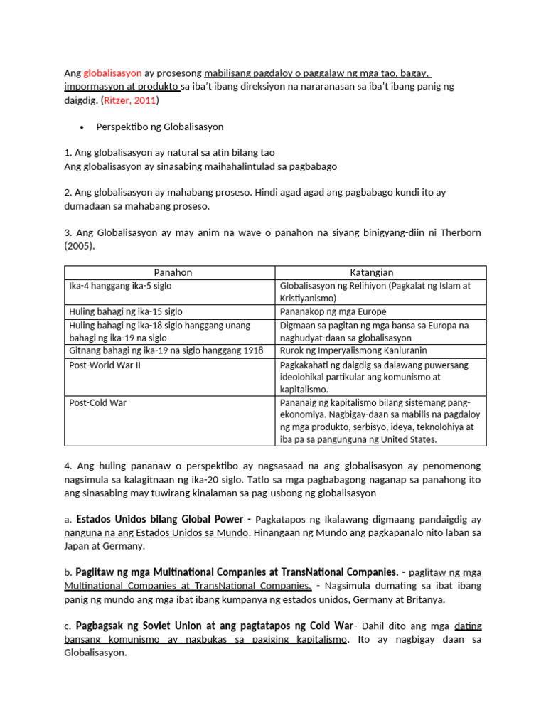 AP 10 Quarter 2 Reviewer | PDF