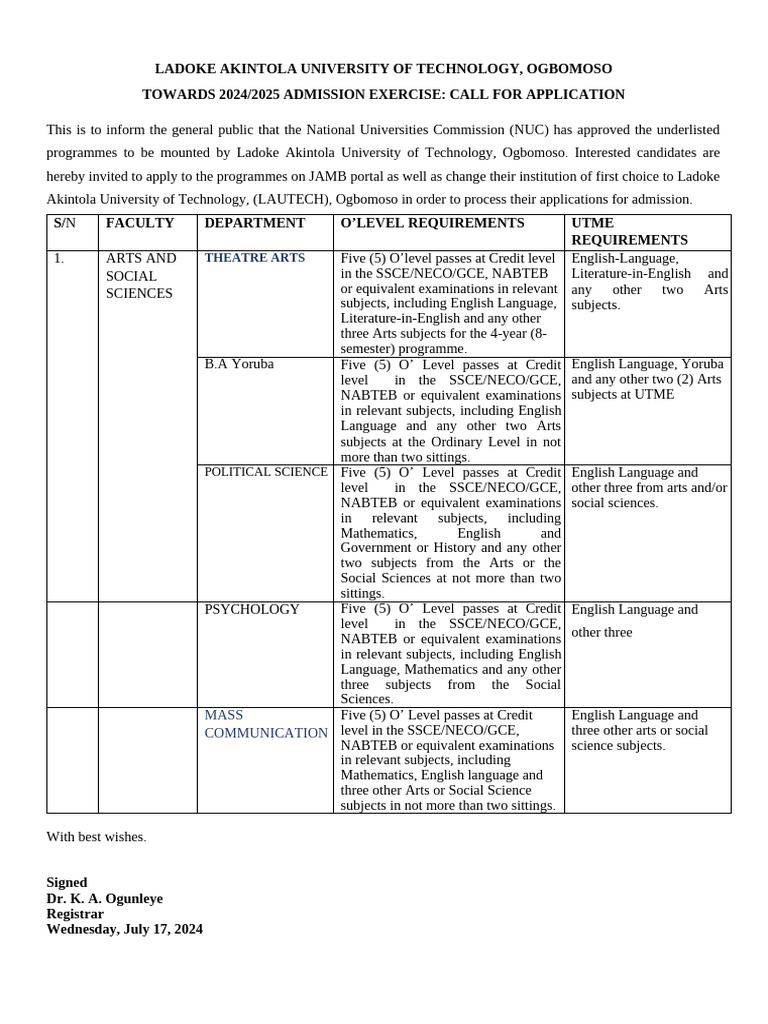 Advertisement For Awareness For Faculty of Arts and Social Arts New ...
