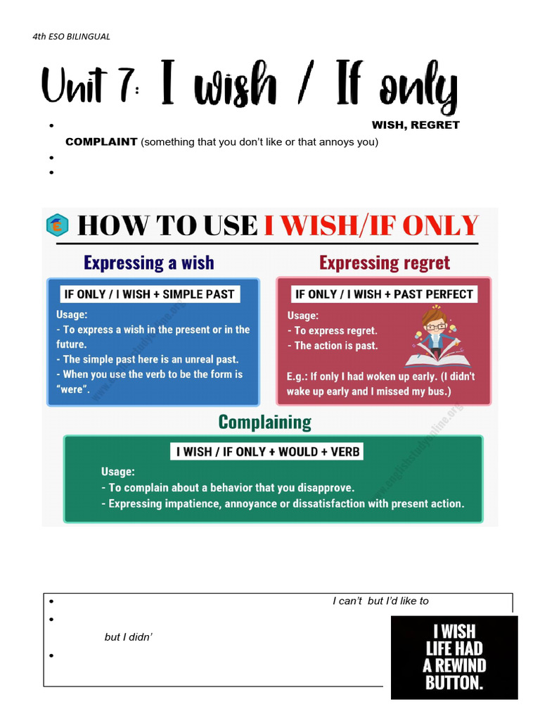 I Wish If Only - 230226 - 150443 | PDF