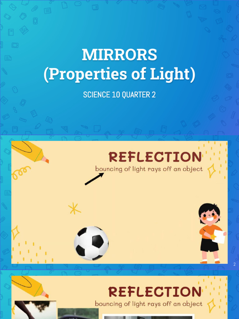 Light Reflection Basics | PDF