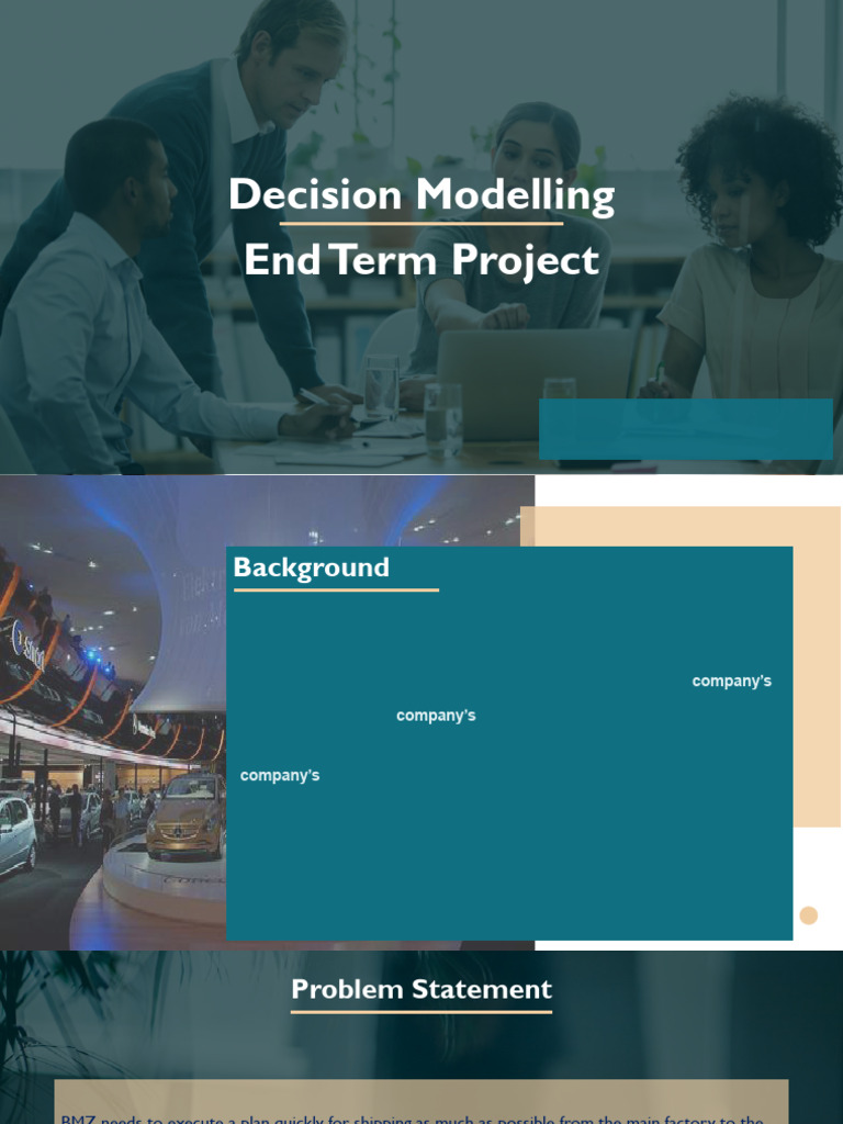 Decision Modelling - End Term - Project | PDF | Port | Applied Mathematics