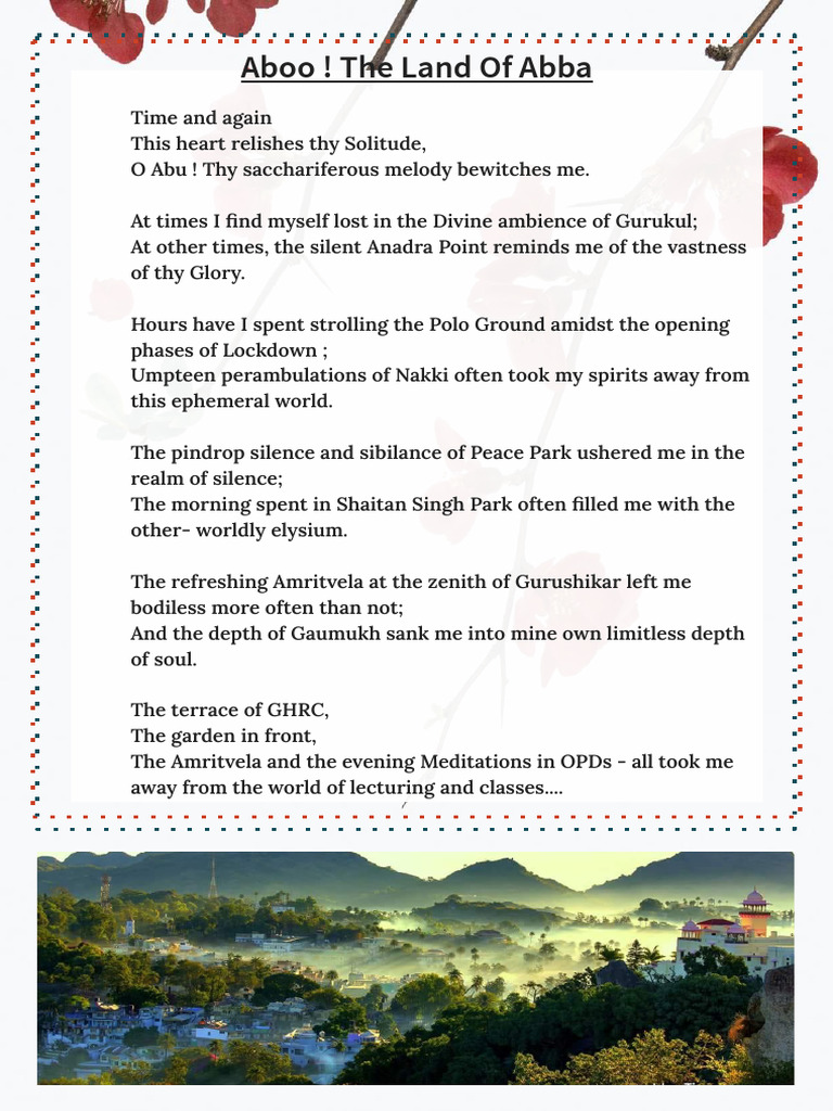 Aboo-The Land of Abba | PDF