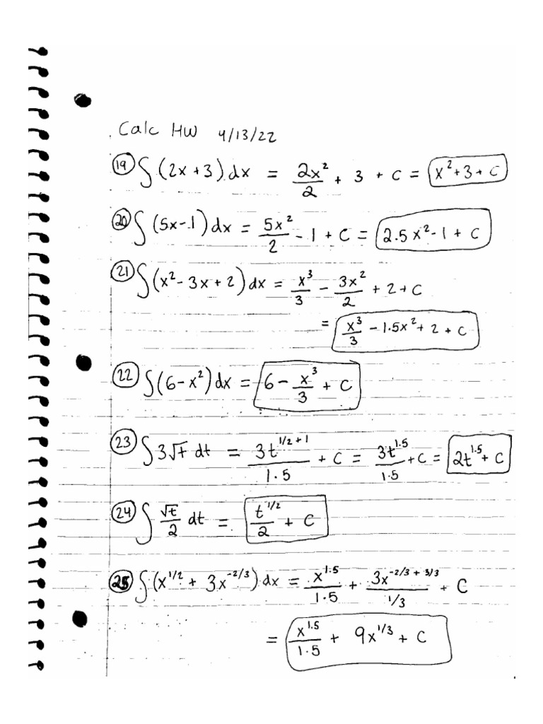 AT - Calc HW 413 | PDF