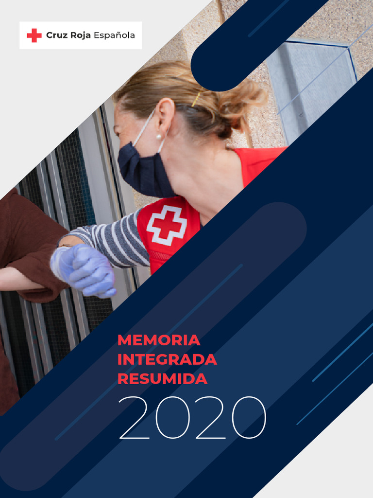 Cruz Roja Memoria Integrada RESUMIDA 2020 | PDF | Sustentabilidad ...