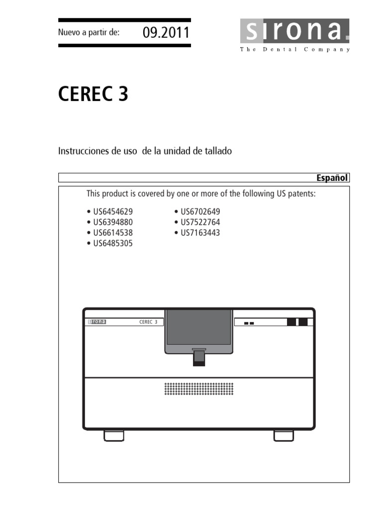 Cerec 3 | PDF | Diodo emisor de luz