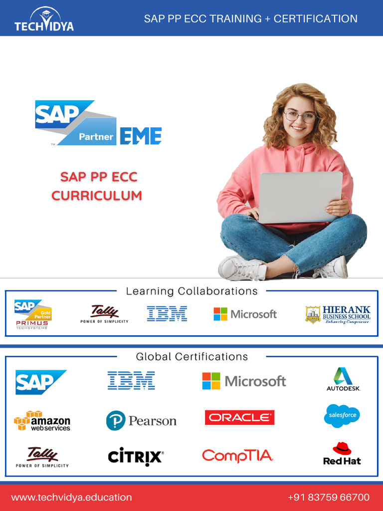 Sap PP Curriculum Techvidya | PDF
