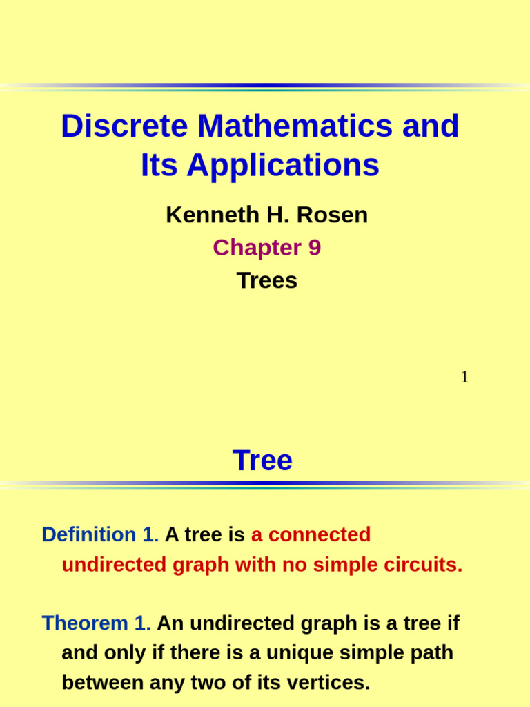 10 Tree | PDF | Algorithms And Data Structures | Graph Theory