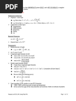 OMPT-D Test Contents | PDF | Function (Mathematics) | Equations