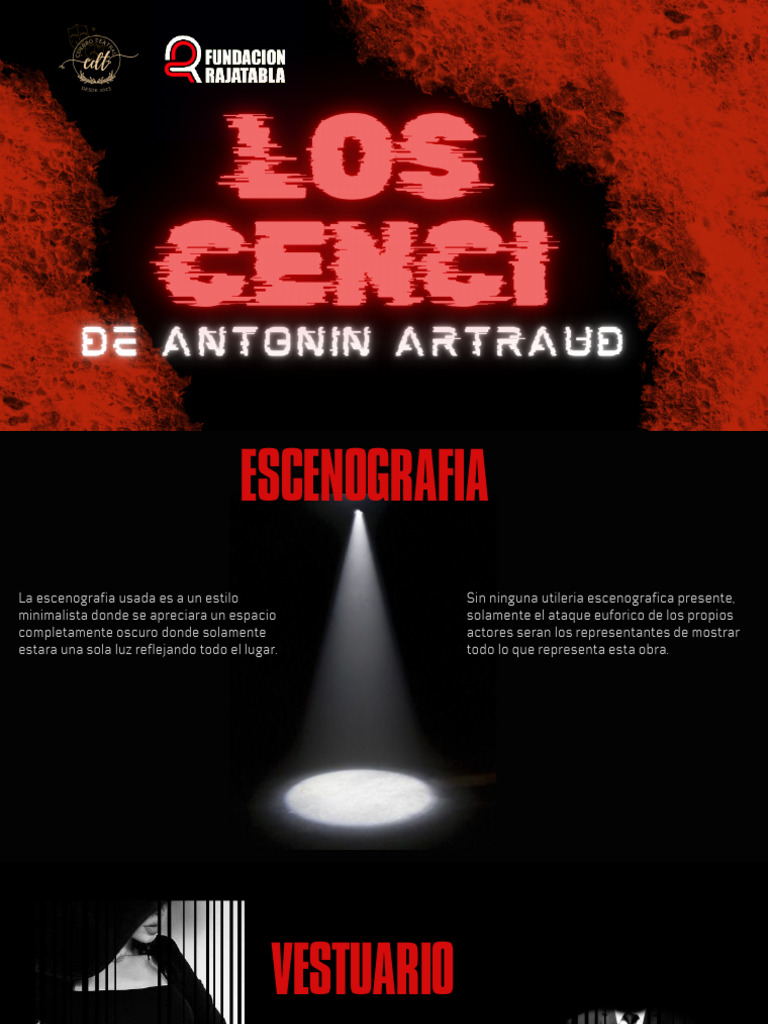 Los Cenci Dossier | PDF | Teatro