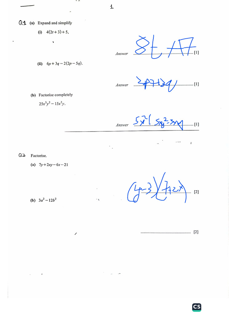 Test 3 Practice Sheet | PDF