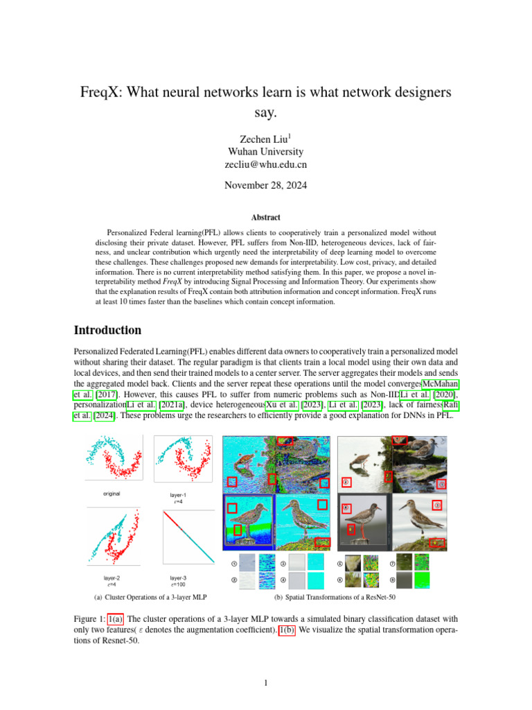 What Neural Networks Learn Is What Network Designers Say.18343v1 | PDF | Cluster Analysis ...