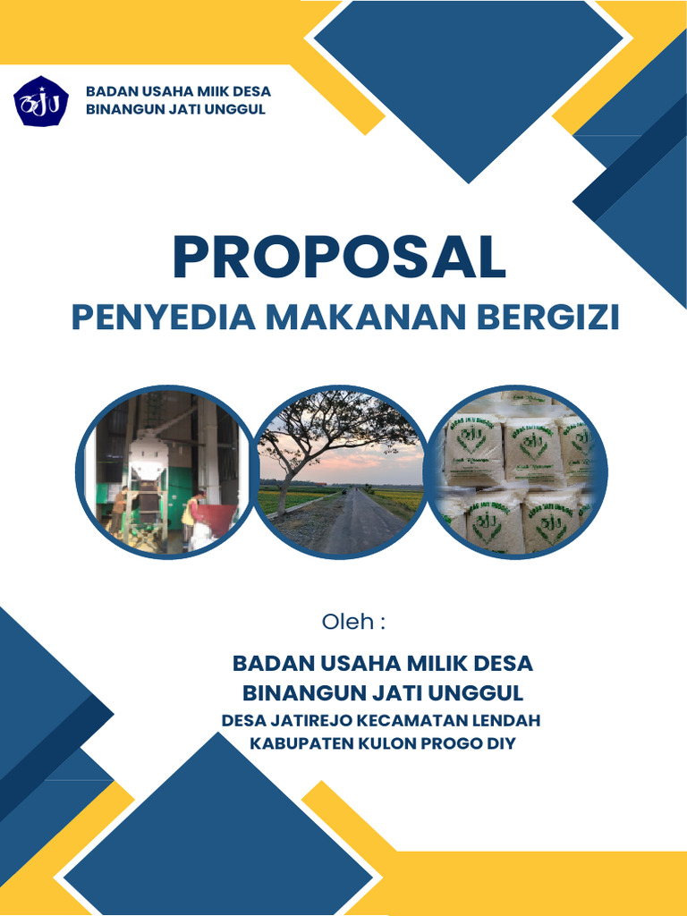 Proposal Penyediaan Makanan Bergizi | PDF